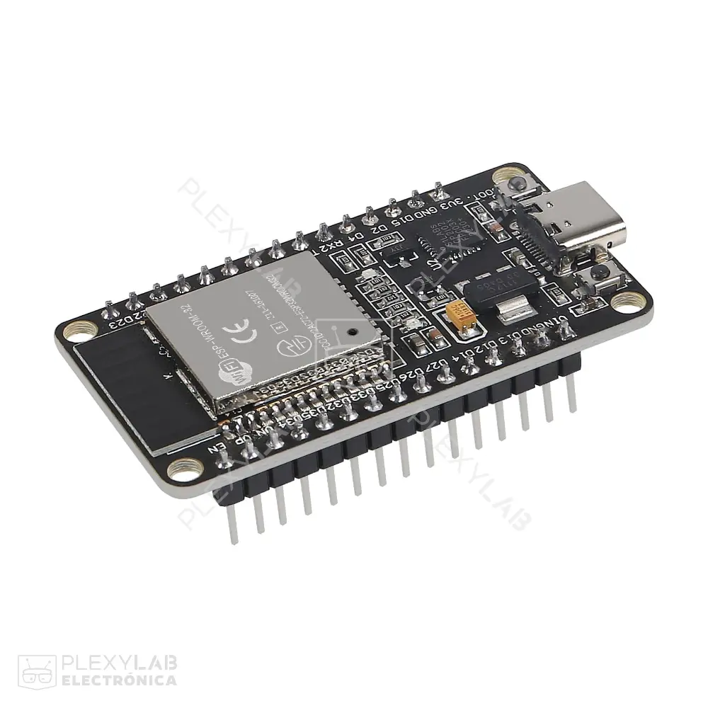 Módulo ESP32 con conector USB tipo C, driver CP2102, WiFi, Bluetooth, DevKitC ESP32-WROOM-32 ...